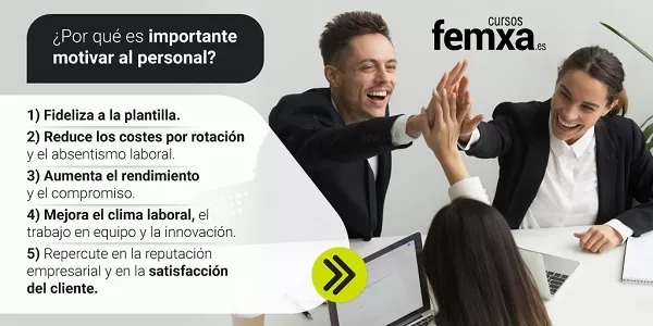 Motivar al personal para ganar productividad