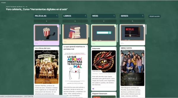 Ejemplos de uso de padlet como herramienta Tic para docentes