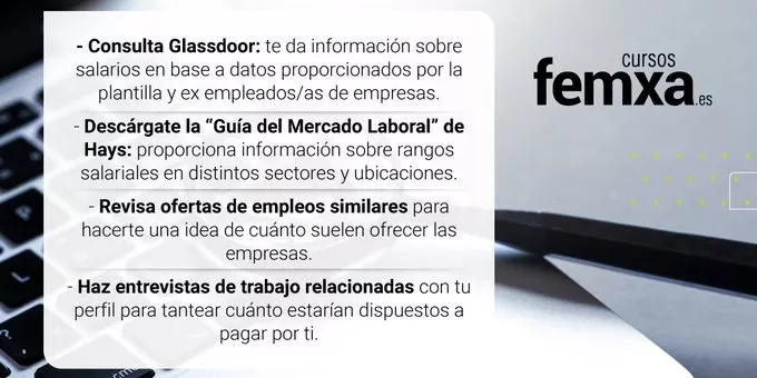 Aprende a saber el rango laboral de tu puesto